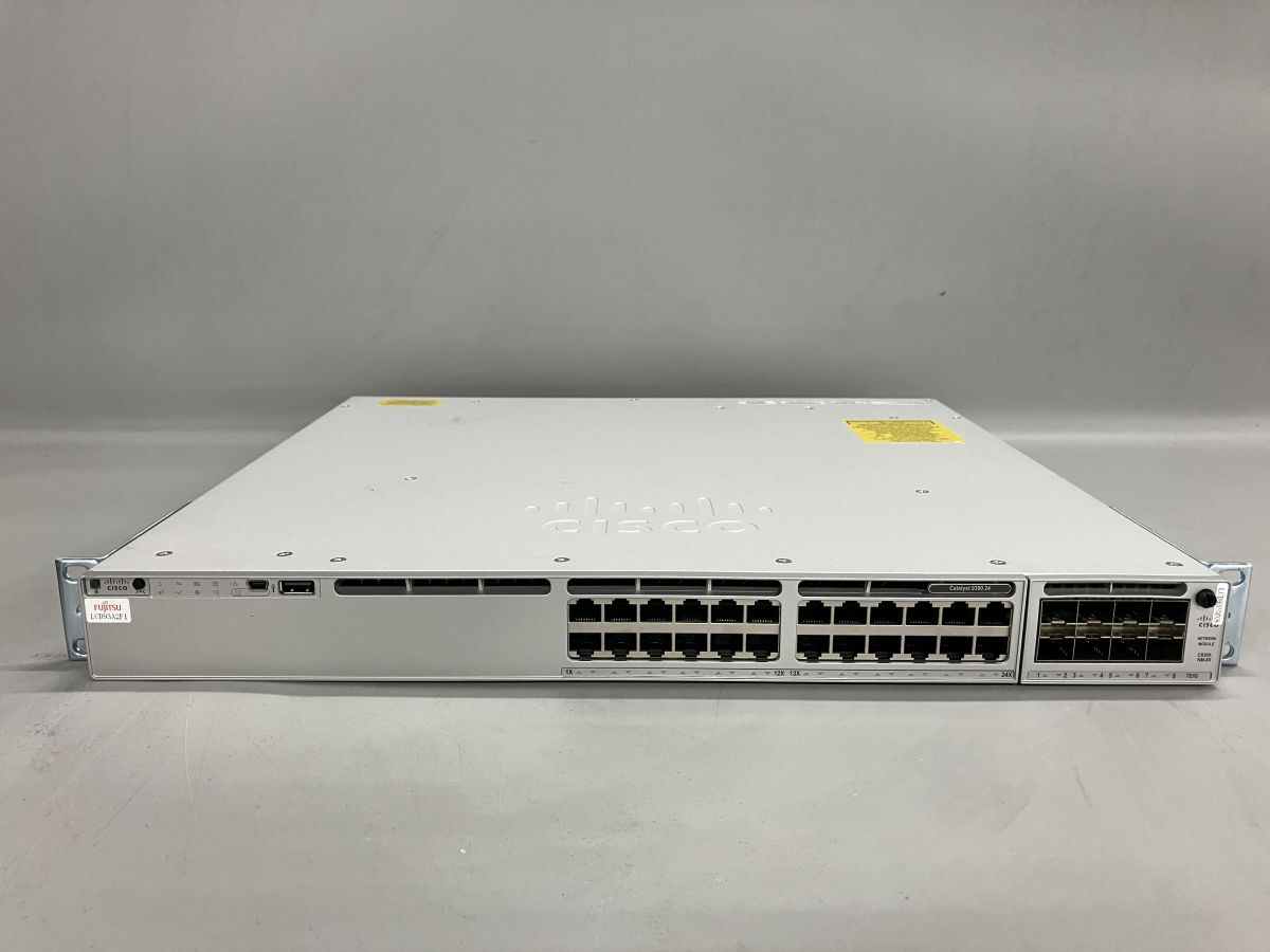 Yahoo!オークション - Cisco Catalyst C9300-24T-A V01 動作確認・初期...