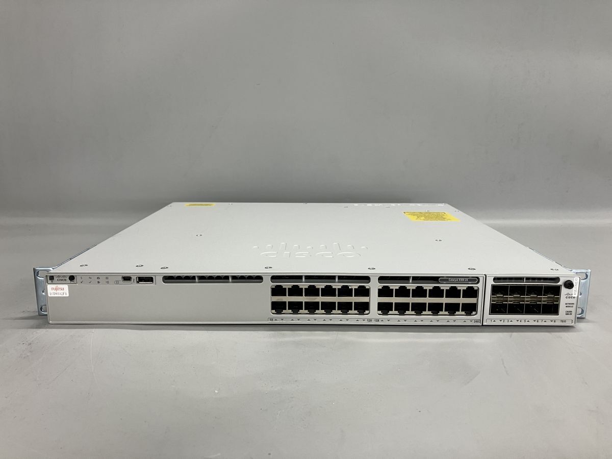 Yahoo!オークション - Cisco Catalyst C9300-24T-A V03 動作確認・初期...