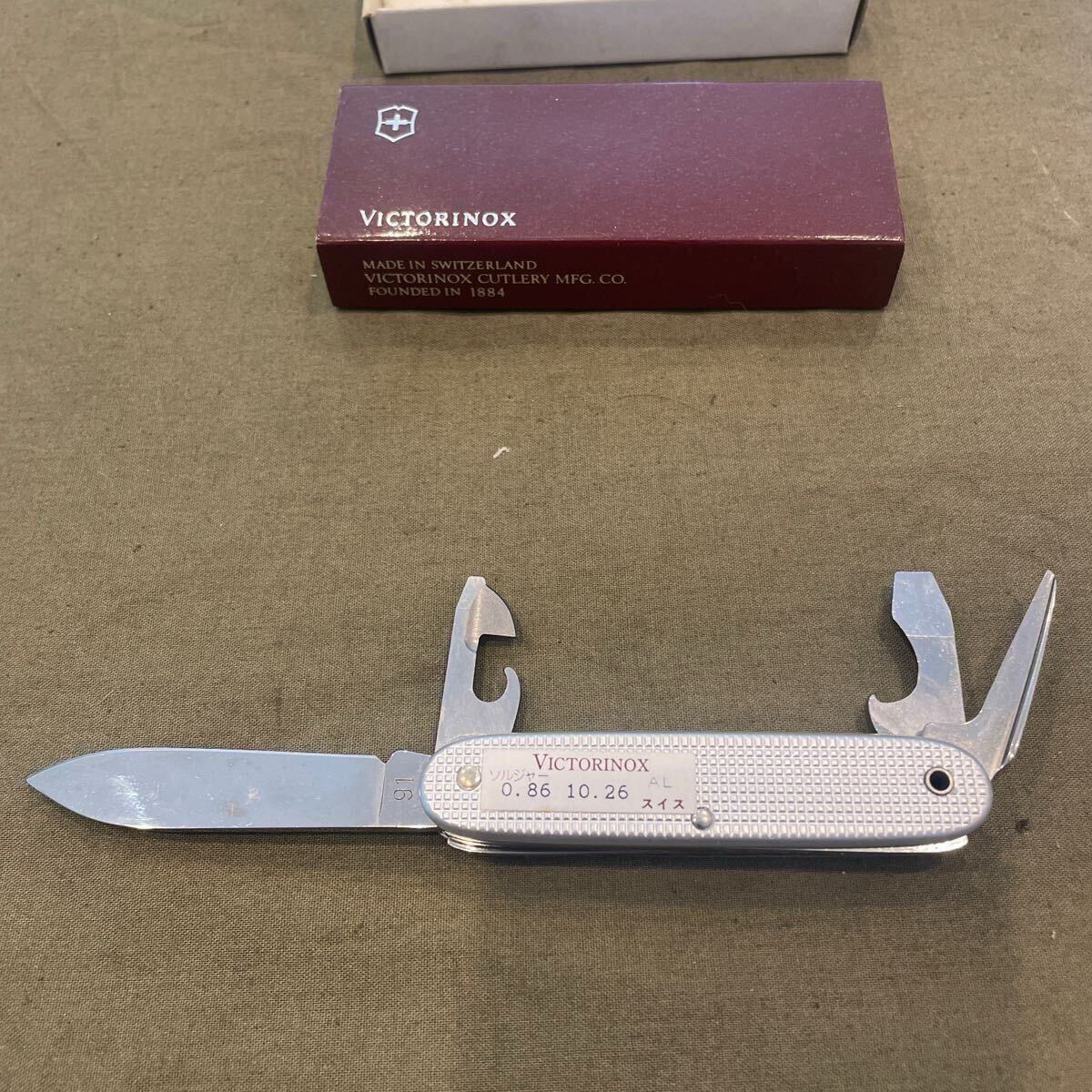 Yahoo!オークション - 旧ソルジャー ビクトリノックス Victorinox 91年...