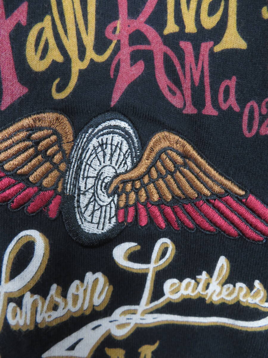 Yahoo!オークション - VANSON バンソン ウイングホイール刺繍 Tシャツ ...