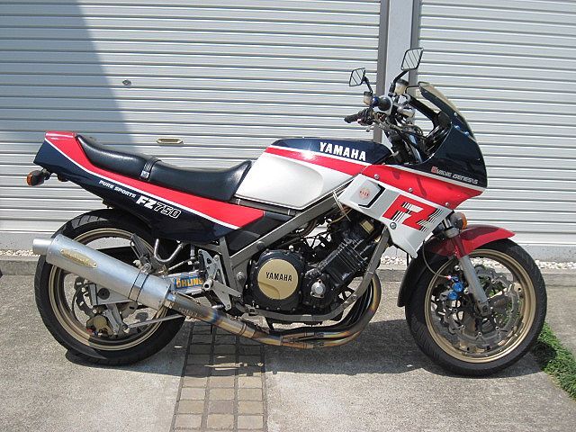 Yahoo!オークション - 《動画有》 絶版 FZ750 好調 カスタム FCR 5バ...