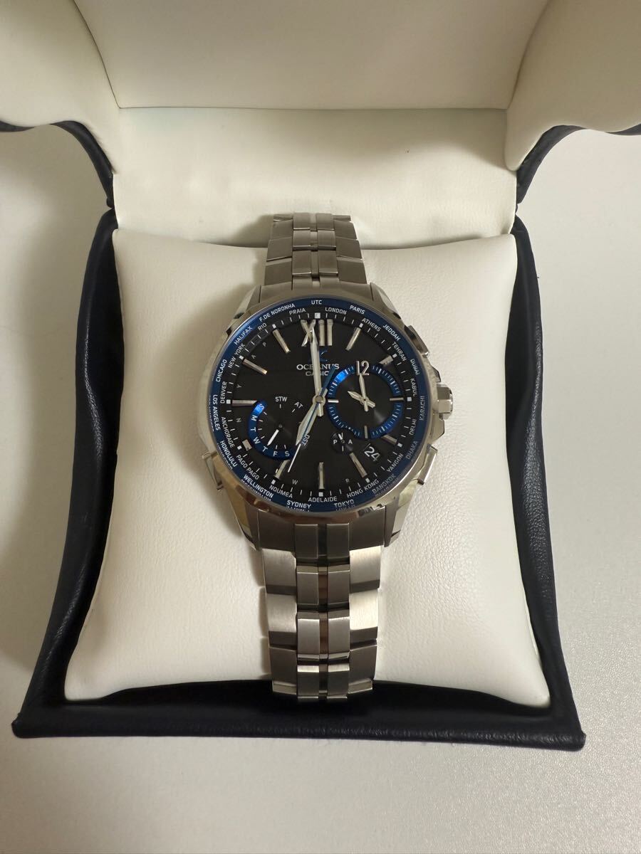 Yahoo!オークション - CASIO OCEANUS OCW-S3400-1AJF オシアナス 美品