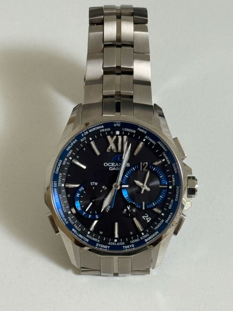 Yahoo!オークション - CASIO OCEANUS OCW-S3400-1AJF オシアナス 美品