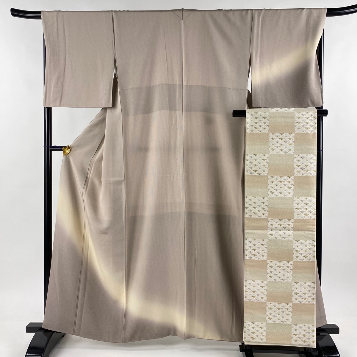Yahoo!オークション - 付下げ 身丈162cm 裄丈68cm L 袷 袋帯 Yahoo!オークション - 付下げ 身丈162cm 裄丈68cm L 袷 袋帯