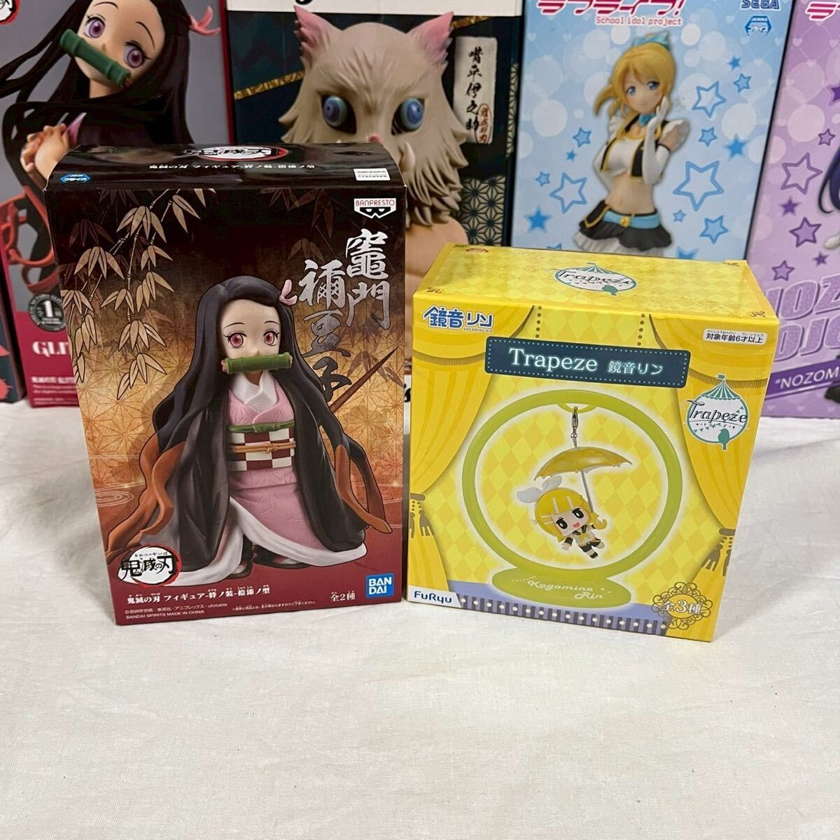 箱付きフィギュア 大量おまとめセット ラブライブ 鬼滅の刃 SPY 箱付きフィギュア 大量おまとめセット ラブライブ 鬼滅の刃 SPY