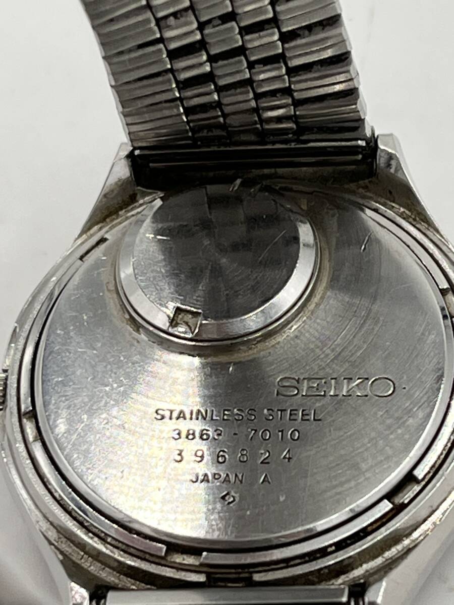 SEIKO セイコー QR デイデイト クォーツ 腕時計 3863-7010 SEIKO セイコー QR デイデイト クォーツ 腕時計 3863-7010