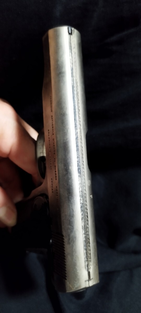 Yahoo!オークション - レプリカ ブローニングM1930 メタルフィニッシュ...