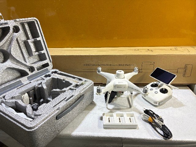 1円スタート DJI 測量用ドローン Phantom 4 RTK / モバイルステーション D-RTK 2 付属品多数 動作良好 佐川着払い(ドローン本体)｜売買されたオークション情報 ...