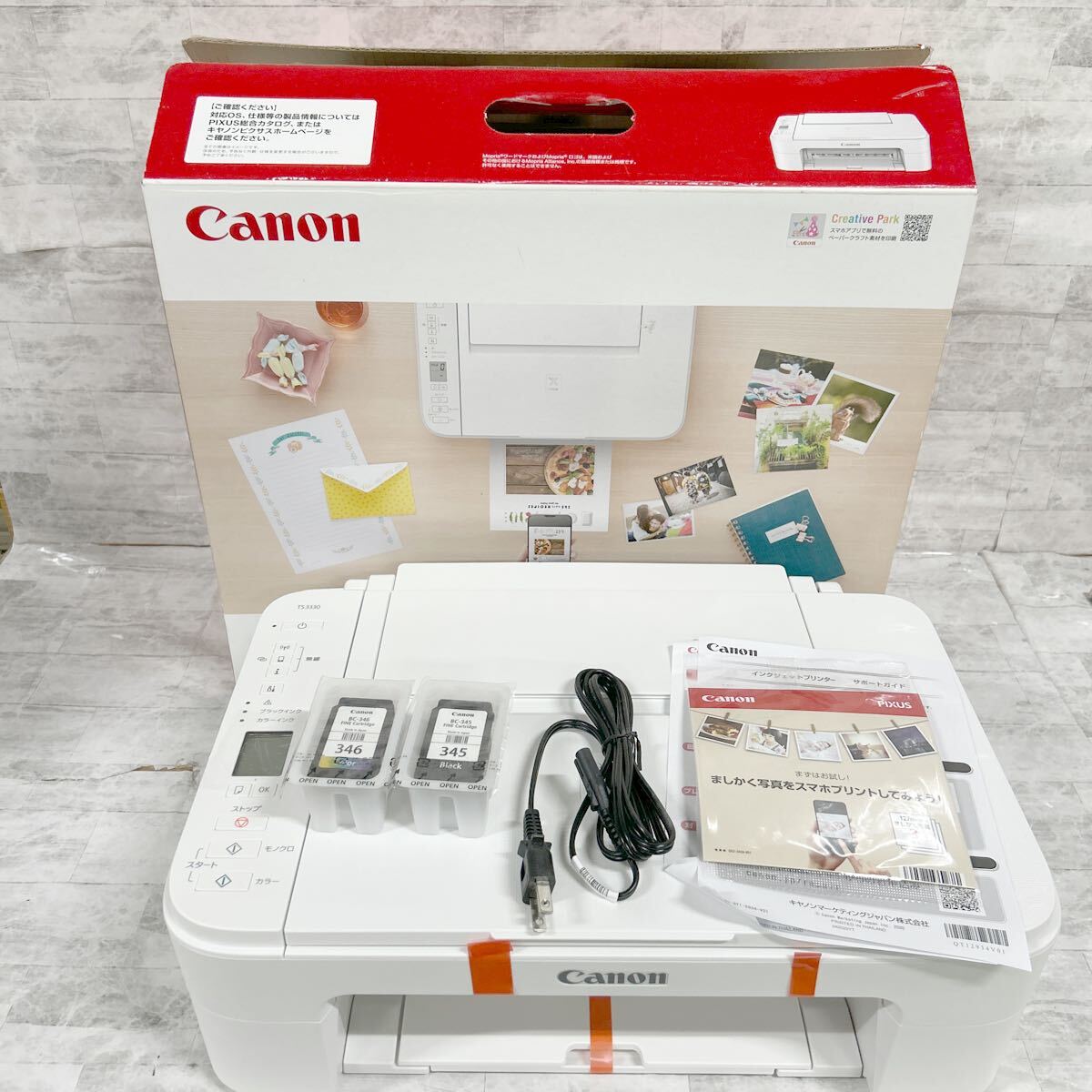 Yahoo!オークション - skam-646 A4プリンター 美品 Canon キャノン TS3...