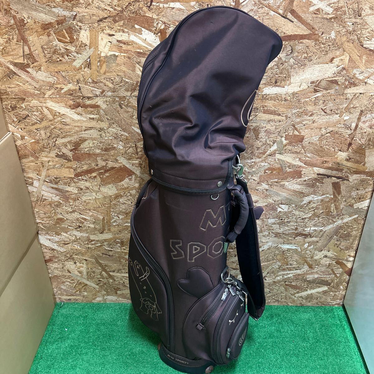 Yahoo!オークション - skam-813 ゴルフバッグ キャディバッグ mu sport...