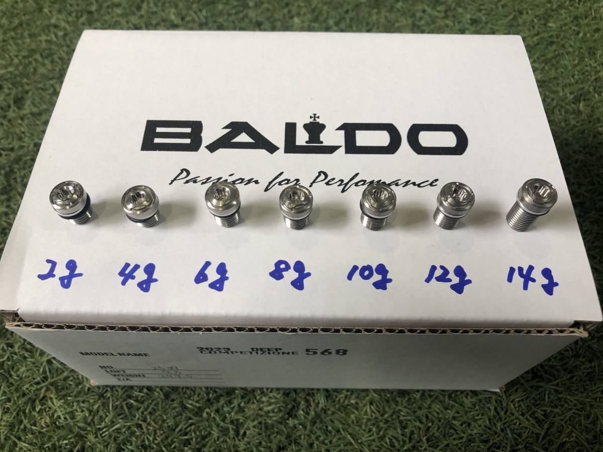 バルド ウエイト タイプH TTX / 568 / コルサ 専用 2g / 4g / 6g / 8g / 10g / 12g / 14g 各重量 対応 1ヶ 税込(その他)｜売買された ...