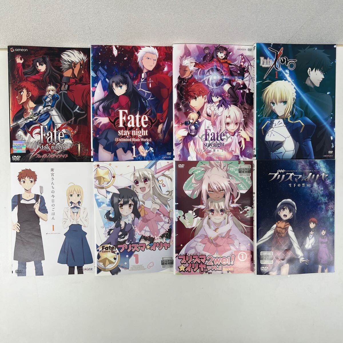 Yahoo!オークション - 【Fateシリーズ】DVD Fate/stay night UBW HF Ze...