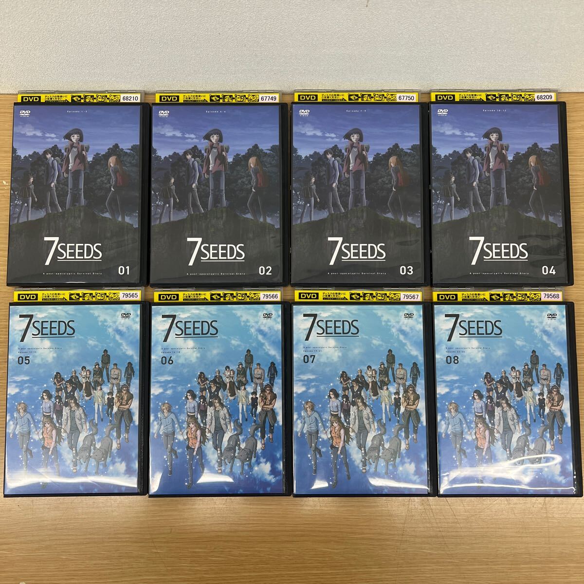Yahoo!オークション - DVD 7SEEDS 全8枚 第1話〜第24話 最終 全巻 セッ...