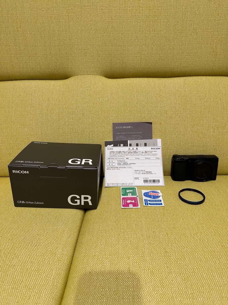 撮影枚数/シャッター154回】RICOH GR IIIx Urban Edition スキン 撮影枚数/シャッター154回】RICOH GR IIIx Urban Edition スキン
