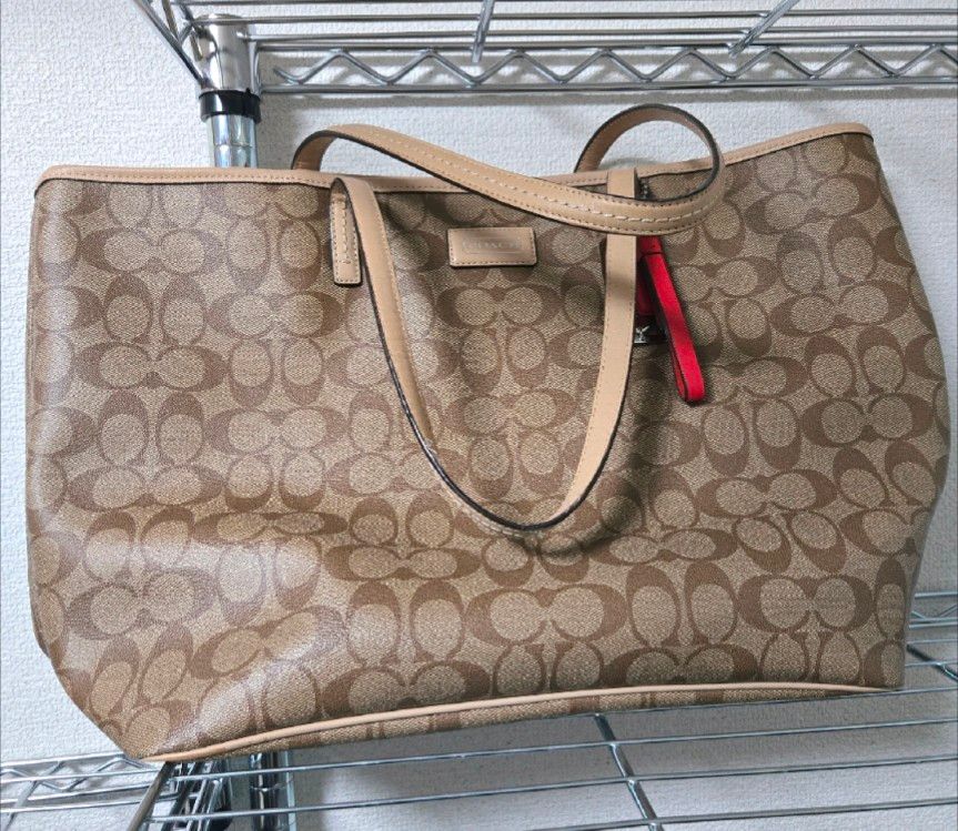 COACH トートバッグ シグネチャー ブラウン|Yahoo!フリマ(旧 COACH トートバッグ シグネチャー ブラウン|Yahoo!フリマ(旧