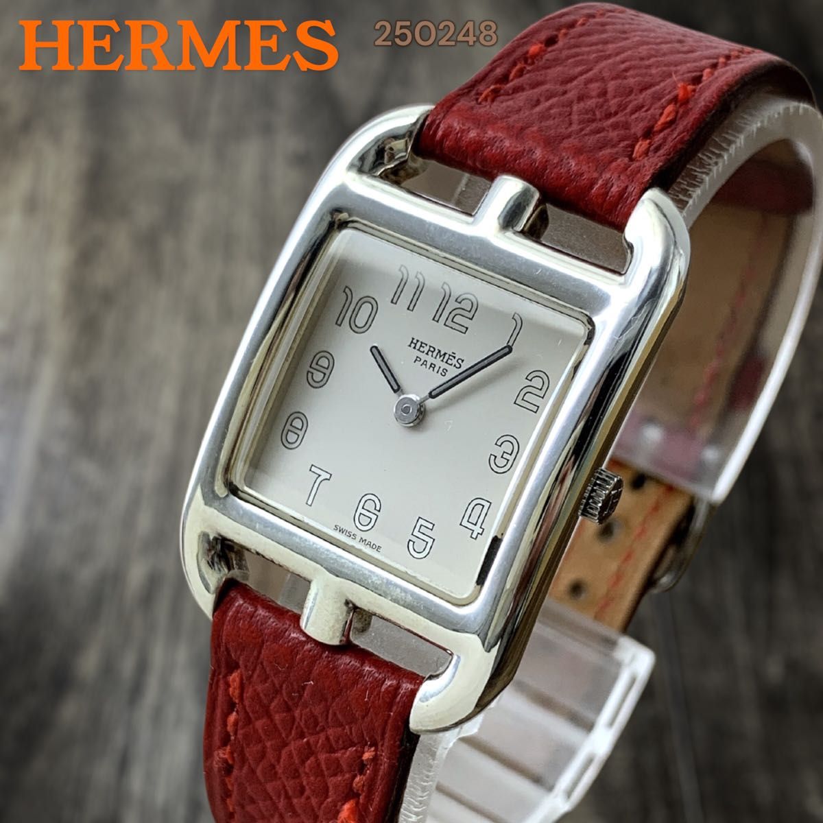 箱付 エルメス/HERMES ケープコッド クォーツ QZ レディース 箱付 エルメス/HERMES ケープコッド クォーツ QZ レディース