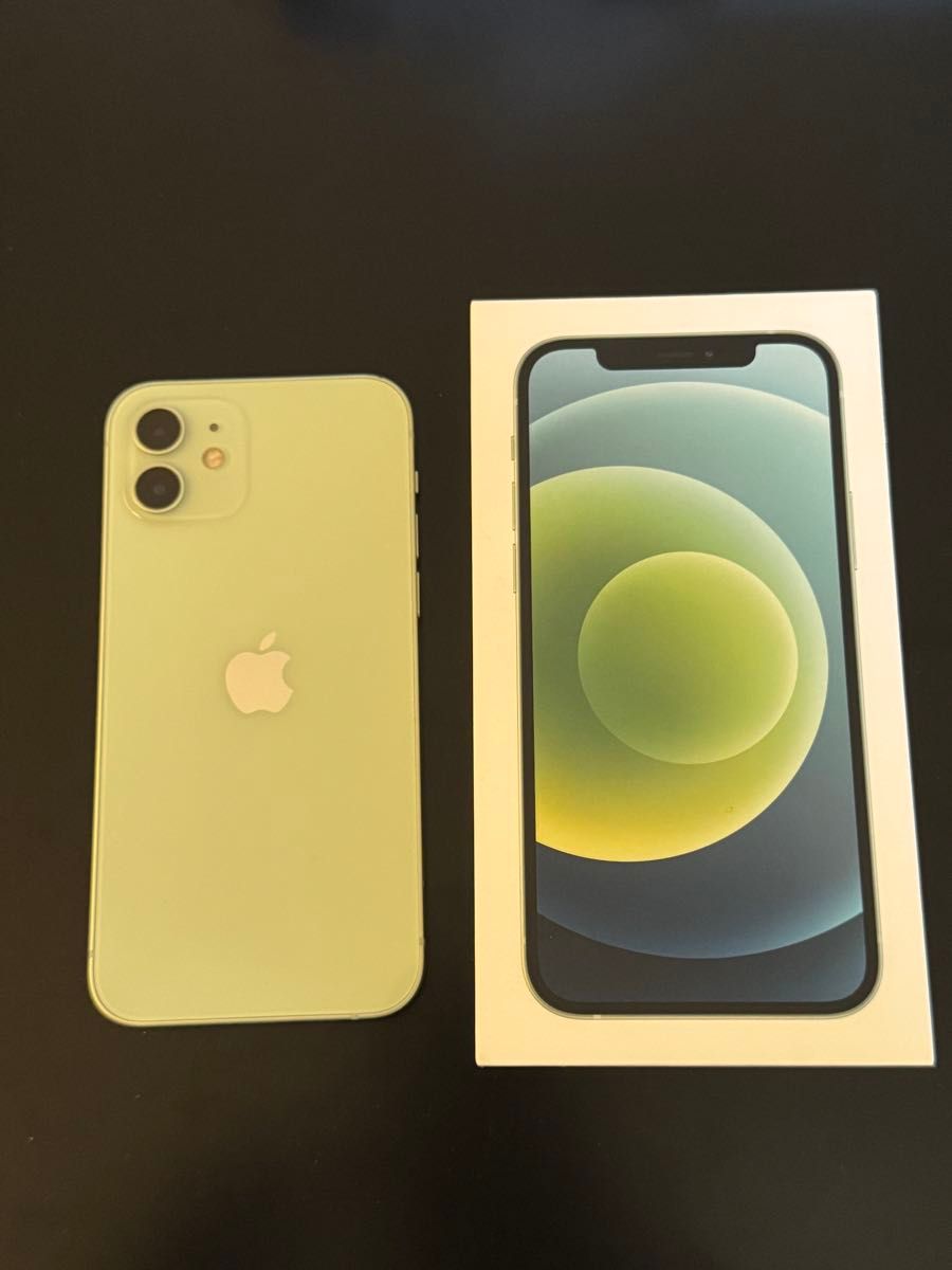 美品」Apple iPhone 12 128GBミントグリーン本体 付属品完備 sim 美品」Apple iPhone 12 128GBミントグリーン本体 付属品完備 sim