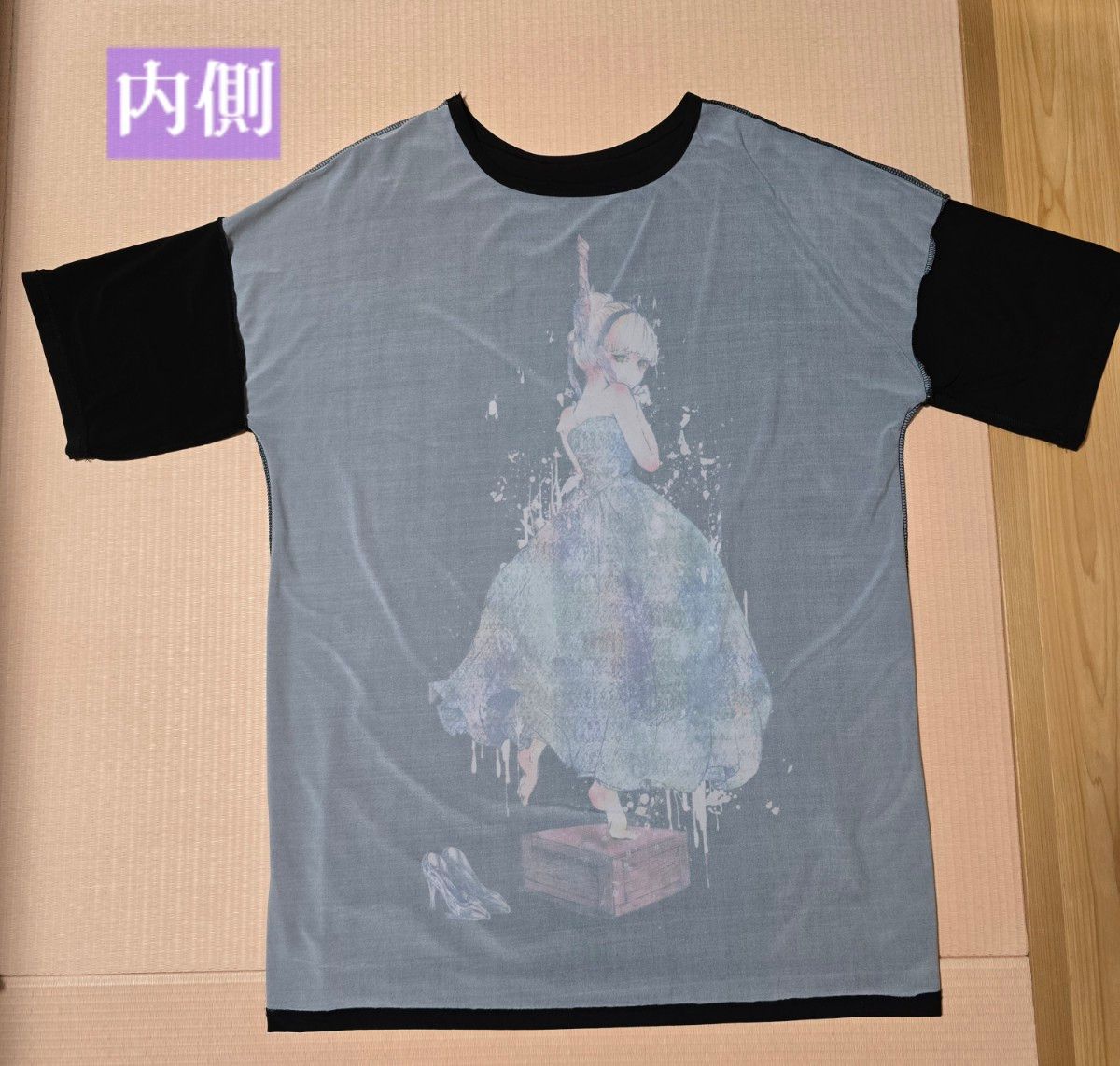 GWSALE ankoROCK 首つりシンデレラ メガビッグTシャツ 原宿系 GWSALE ankoROCK 首つりシンデレラ メガビッグTシャツ 原宿系
