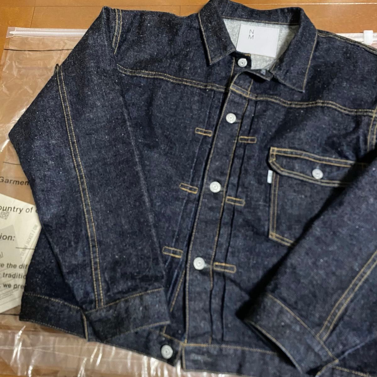 NEW MANUAL #001 T-BACK DENIM JACKET NM-no 1 デニムジャケット NEW MANUAL #001 T-BACK DENIM JACKET NM-no 1 デニムジャケット