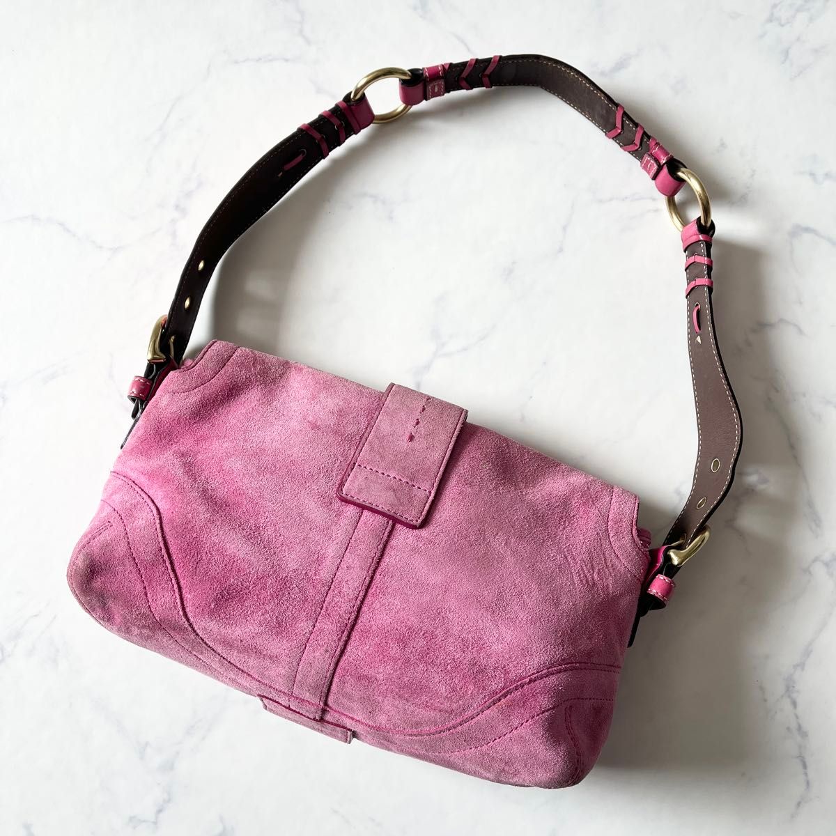希少色】COACH コーチ ソーホー ワンショルダーバッグ 希少色】COACH コーチ ソーホー ワンショルダーバッグ