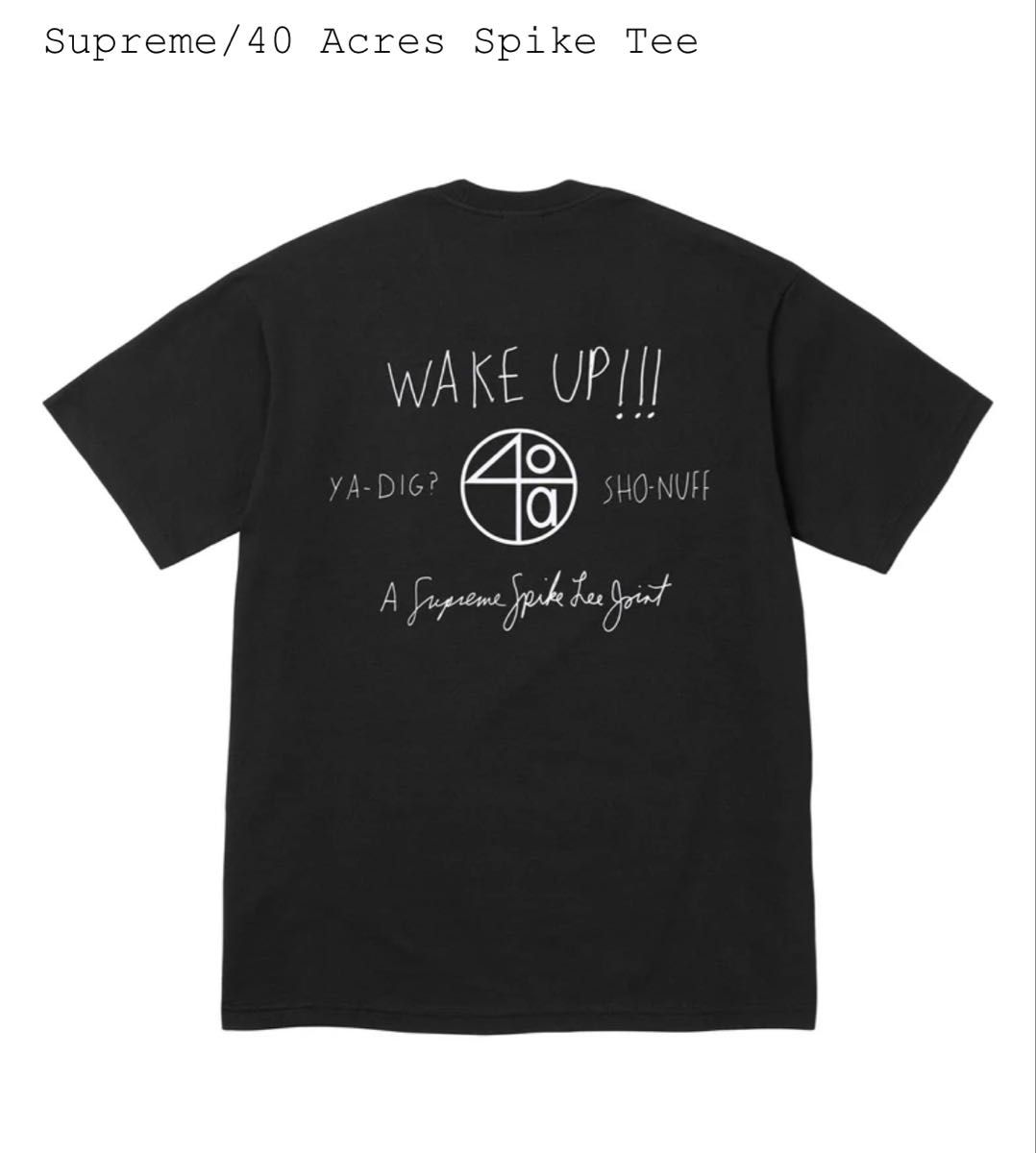 supreme 40 Acres Spike Tee Black Mサイズ|Yahoo!フリマ(旧 supreme 40 Acres Spike Tee Black Mサイズ|Yahoo!フリマ(旧
