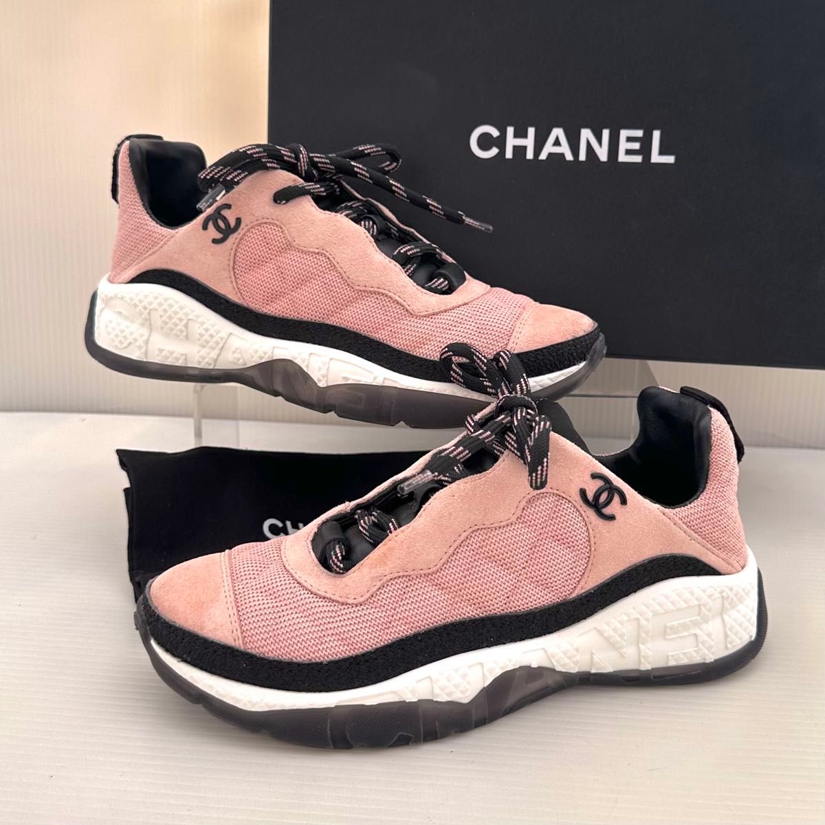 CHANEL シャネル ココマーク ローカット スニーカー スリッポン CHANEL シャネル ココマーク ローカット スニーカー スリッポン