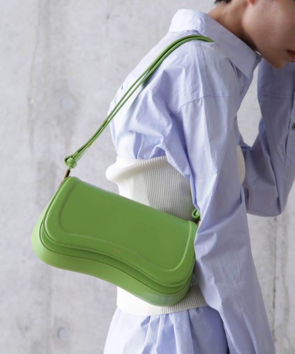 JW PEI フラップショルダーバッグ グリーン 極美品|Yahoo JW PEI フラップショルダーバッグ グリーン 極美品|Yahoo