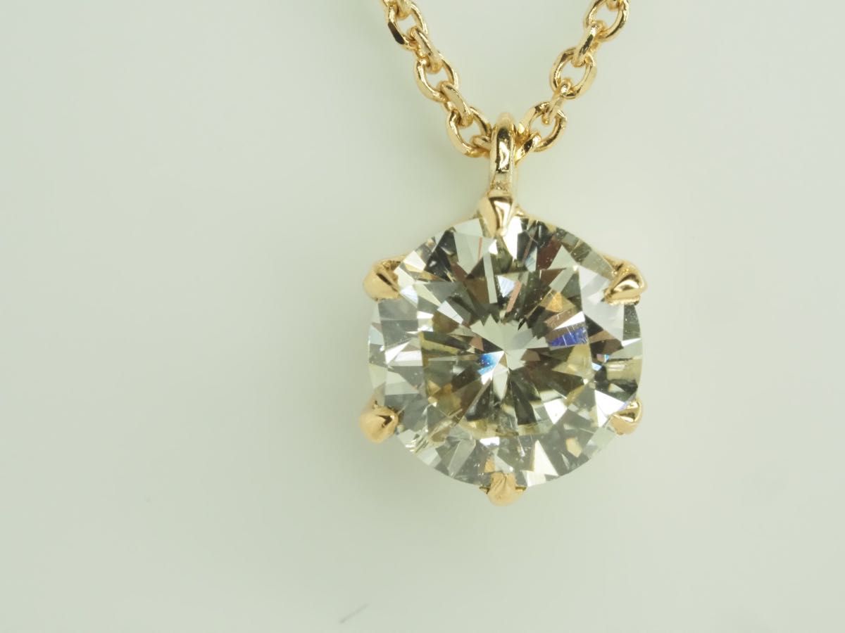 キラキラ 0 60ct K18YG 天然一粒ダイヤモンドネックレス|Yahoo キラキラ 0 60ct K18YG 天然一粒ダイヤモンドネックレス|Yahoo