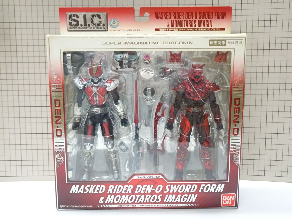 Yahoo!オークション - #k49【梱100】バンダイ S.I.C. 仮面ライダー電王...