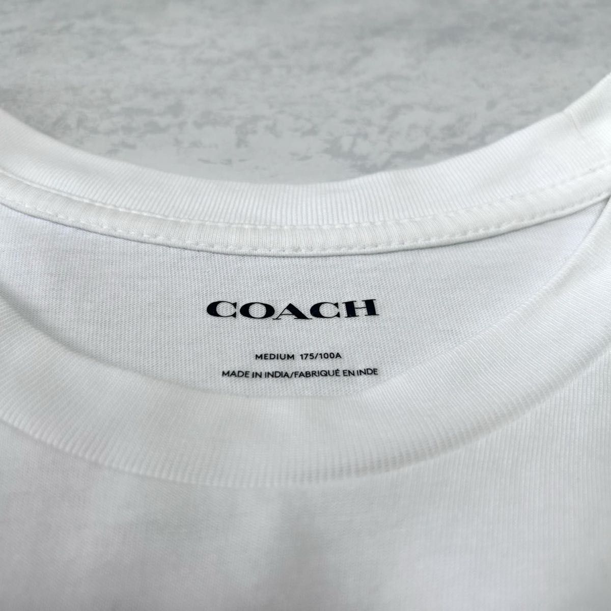 COACH コーチ 半袖カットソー Mサイズ シンプルロゴ Tシャツ COACH コーチ 半袖カットソー Mサイズ シンプルロゴ Tシャツ