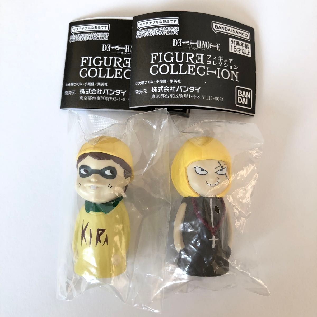 新品】デスノート フィギュアコレクション キラ メロ 2体 DEATH 新品】デスノート フィギュアコレクション キラ メロ 2体 DEATH