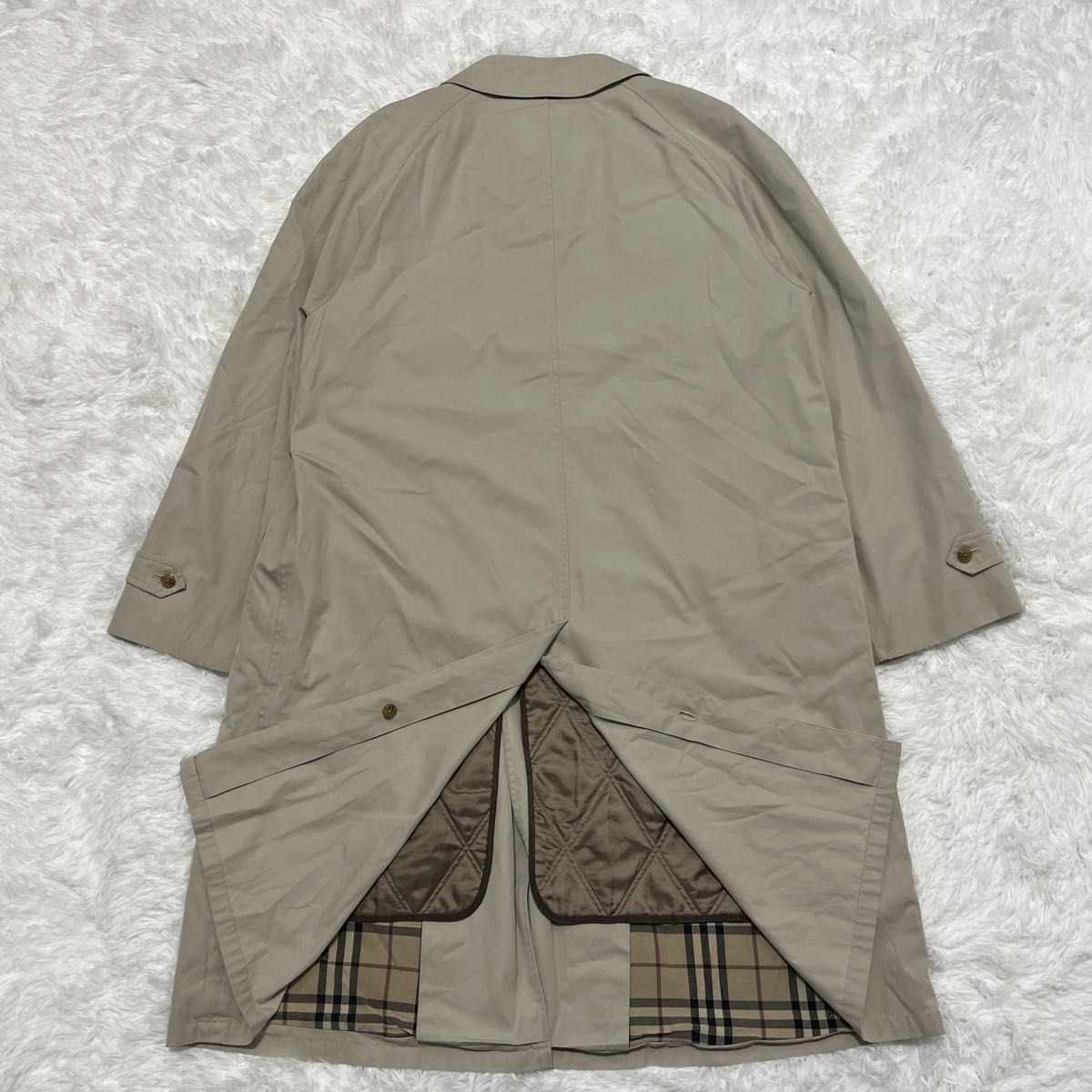 BURBERRY LONDON ステンカラーコート ベージュ 180 メンズ 三陽 BURBERRY LONDON ステンカラーコート ベージュ 180 メンズ 三陽