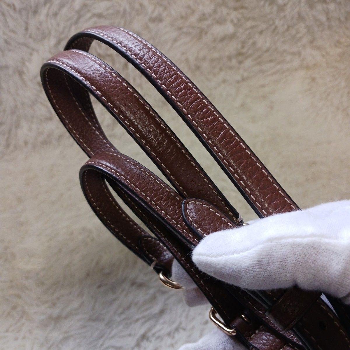 未使用級】コーチ デンプシー シグネチャー 2way ハンドバッグ 未使用級】コーチ デンプシー シグネチャー 2way ハンドバッグ