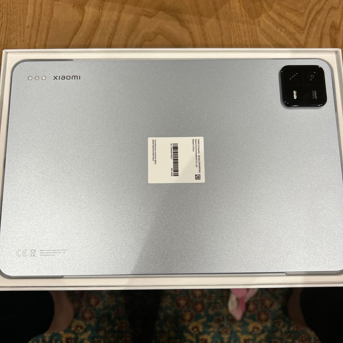 ほぼ新品】Xiaomi Pad 6 タブレット ブルー 動作確認のみ 付属品 ほぼ新品】Xiaomi Pad 6 タブレット ブルー 動作確認のみ 付属品