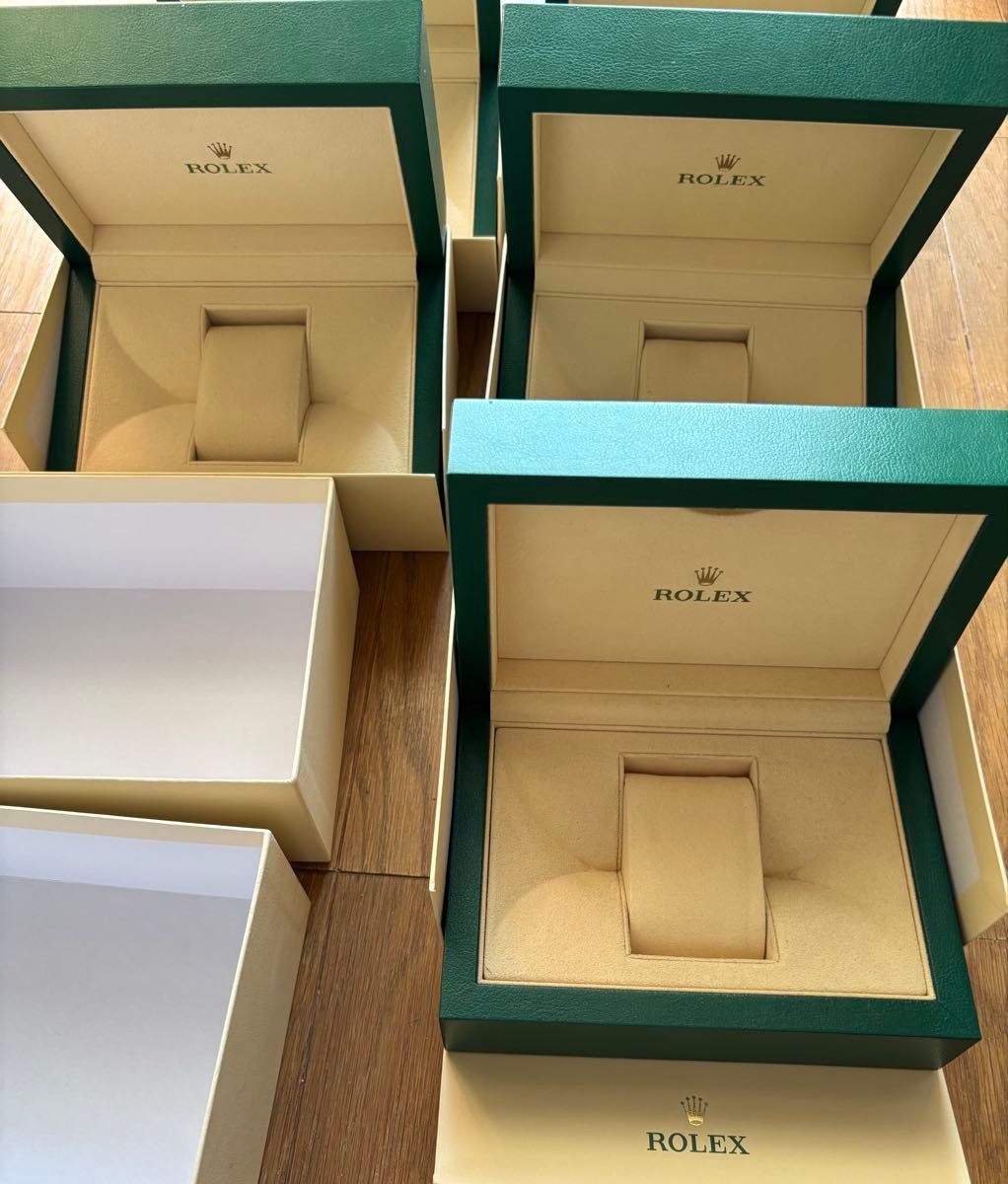 美品 ロレックス ROLEX 時計用 空箱 5個 クリーム メンズ 美品 ロレックス ROLEX 時計用 空箱 5個 クリーム メンズ