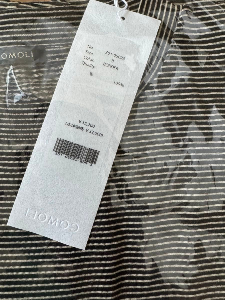 COMOLI 24SS コモリ サマーウール 半袖Tシャツ(BORDER)|Yahoo COMOLI 24SS コモリ サマーウール 半袖Tシャツ(BORDER)|Yahoo