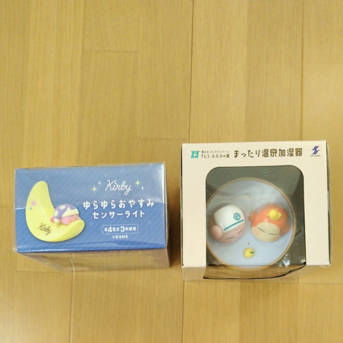 星のカービィ ゆらゆらおやすみ センサーライト&ナムコぷぷぷの 星のカービィ ゆらゆらおやすみ センサーライト&ナムコぷぷぷの