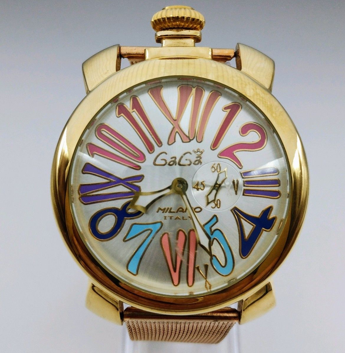 可動品】GaGa MILANO ガガミラノ マヌアーレ スリム46 腕時計 可動品】GaGa MILANO ガガミラノ マヌアーレ スリム46 腕時計