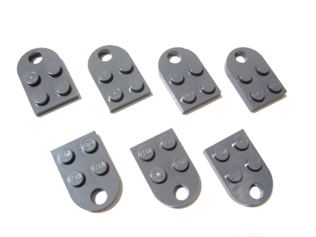 Yahoo!オークション - 凸レゴ凸 %3176 2x3穴開き半円付プレート（新濃...