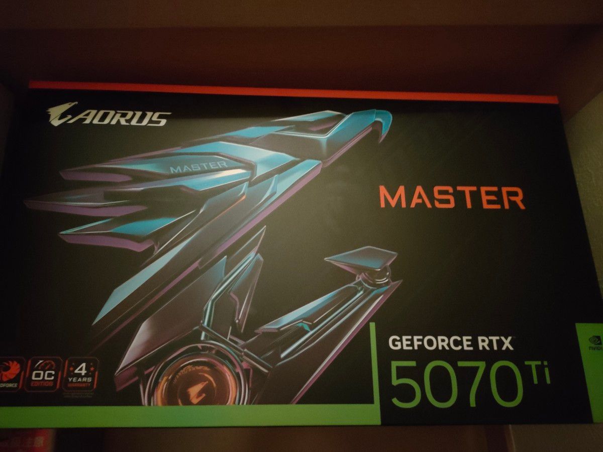 送料無料 GIGABYTE GeForce RTX 5070 Ti 16GB GV-N507TAORUS M 送料無料 GIGABYTE GeForce RTX 5070 Ti 16GB GV-N507TAORUS M