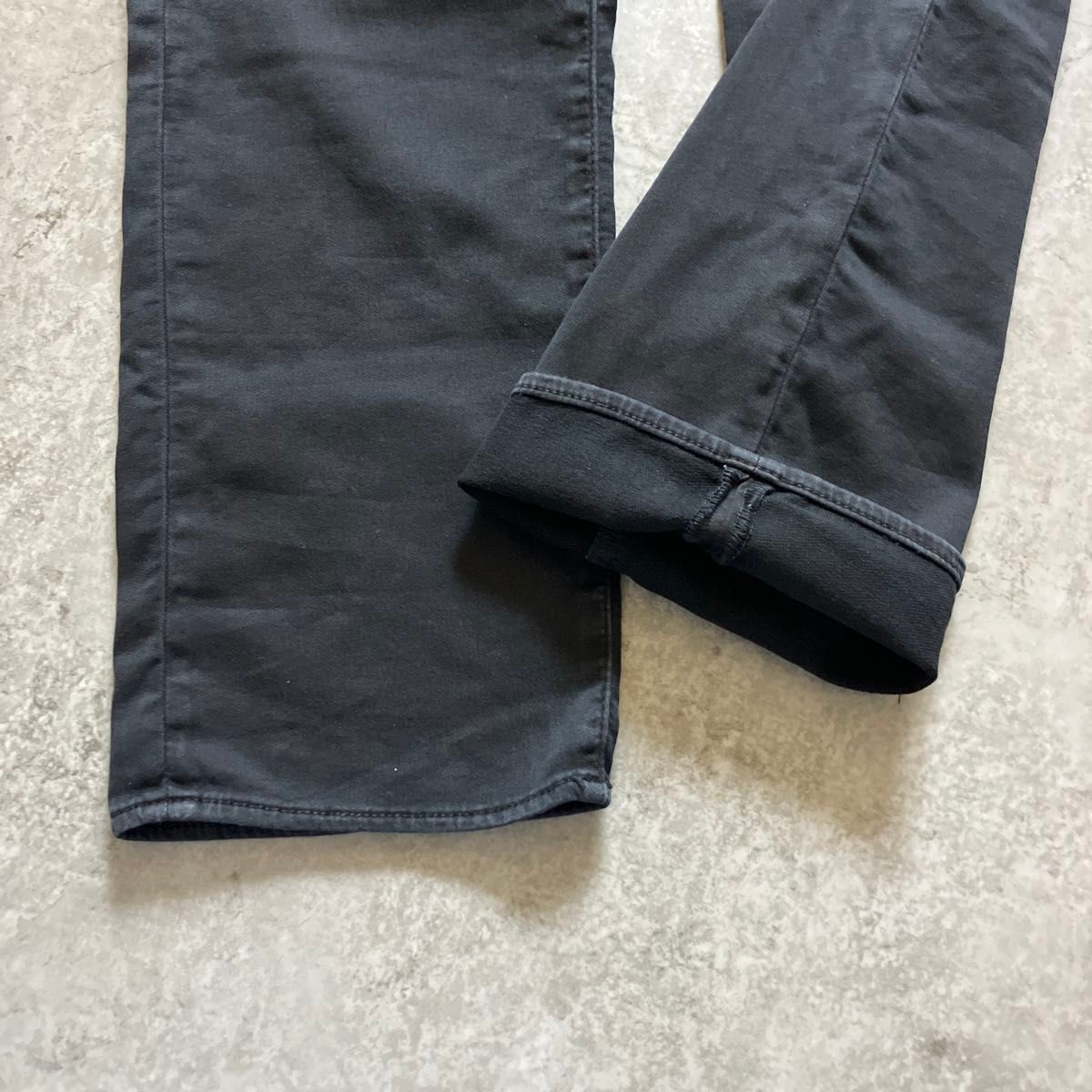 GAS 365MOTION ガス スウェットデニム W32 ブラック黒 GAS 365MOTION ガス スウェットデニム W32 ブラック黒