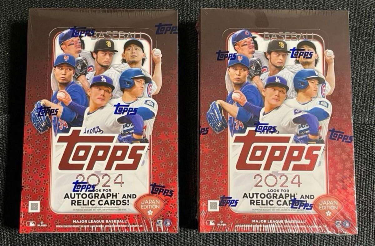Topps MLB 2024 JAPAN EDITION Baseball 2 BOX 未開封|Yahoo Topps MLB 2024 JAPAN EDITION Baseball 2 BOX 未開封|Yahoo