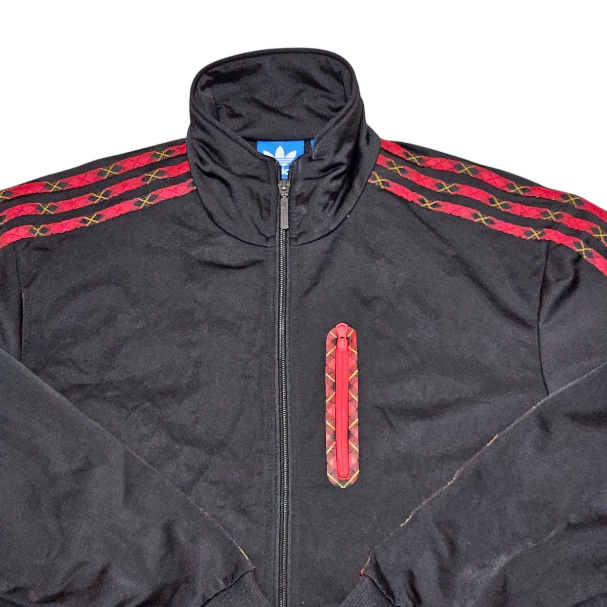 adidas トラックジャケット タータンチェック アディダス adidas トラックジャケット タータンチェック アディダス