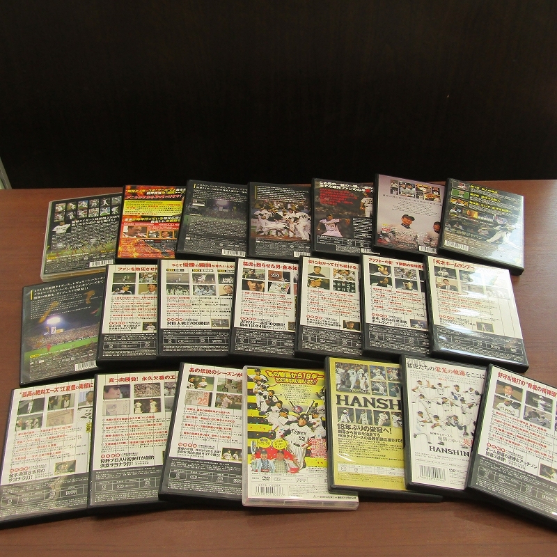 Yahoo!オークション - FK-929 虎ファン 阪神タイガース関連 DVD 大量...