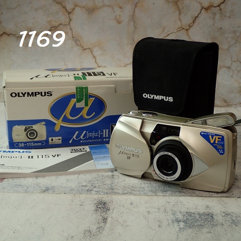 FK-1169 OLYMPUS オリンパス mju: μ-Ⅱ 115 VF デッドストック 20250430(コンパクトカメラ)｜売買されたオークション情報、yahooの商品情報をアーカイブ ...