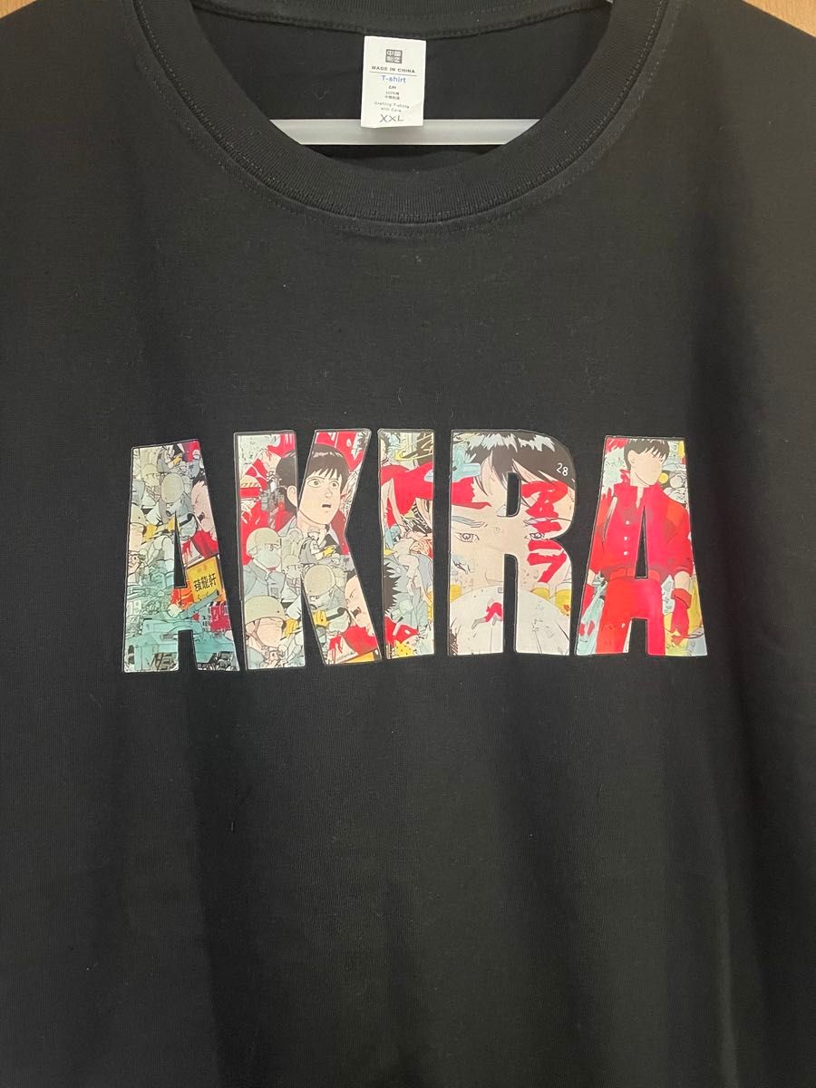 XXXLサイズ ロゴプリント 3XL 4L AKIRA 大友克洋アキラ アニメT XXXLサイズ ロゴプリント 3XL 4L AKIRA 大友克洋アキラ アニメT