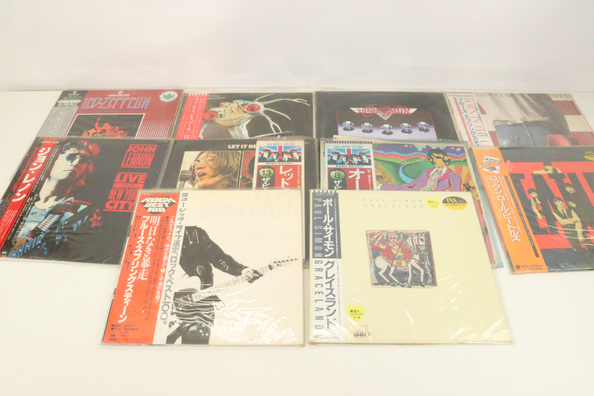 Yahoo!オークション - 洋楽レコードまとめ ビートルズ ブルース スプ...