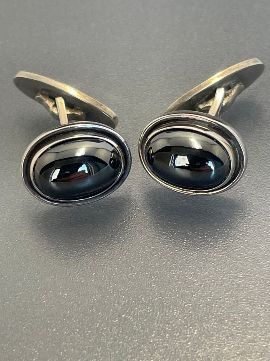 Georg Jensen ジョージジエンセン#44b オーバル カフス Georg Jensen ジョージジエンセン#44b オーバル カフス
