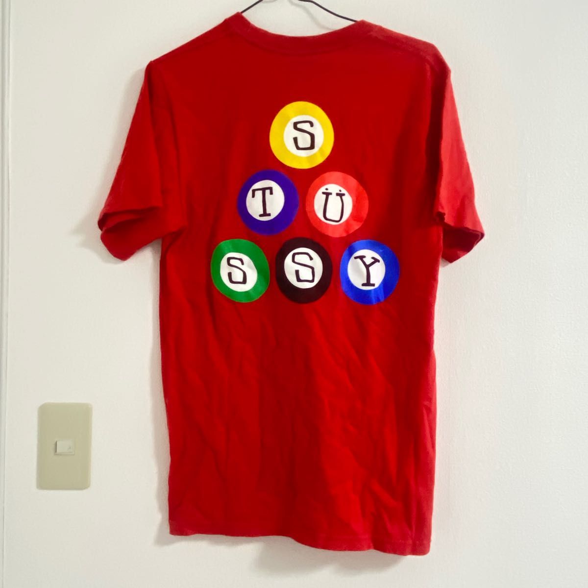 STUSSY Tシャツ レッド ビリヤードロゴ|Yahoo!フリマ(旧PayPay STUSSY Tシャツ レッド ビリヤードロゴ|Yahoo!フリマ(旧PayPay