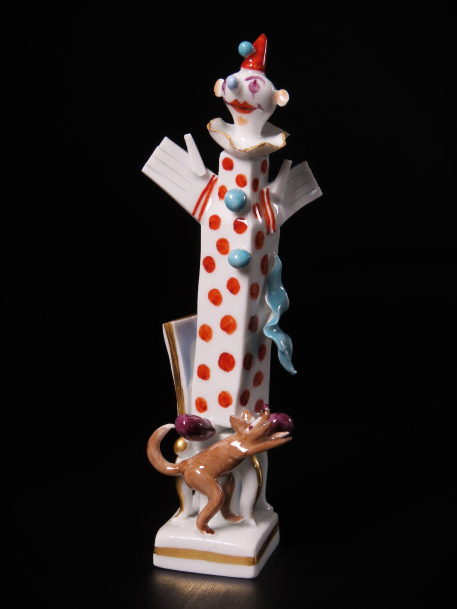 晃】MEISSEN マイセン ペーター・シュトラング原型 『ピエロ 晃】MEISSEN マイセン ペーター・シュトラング原型 『ピエロ
